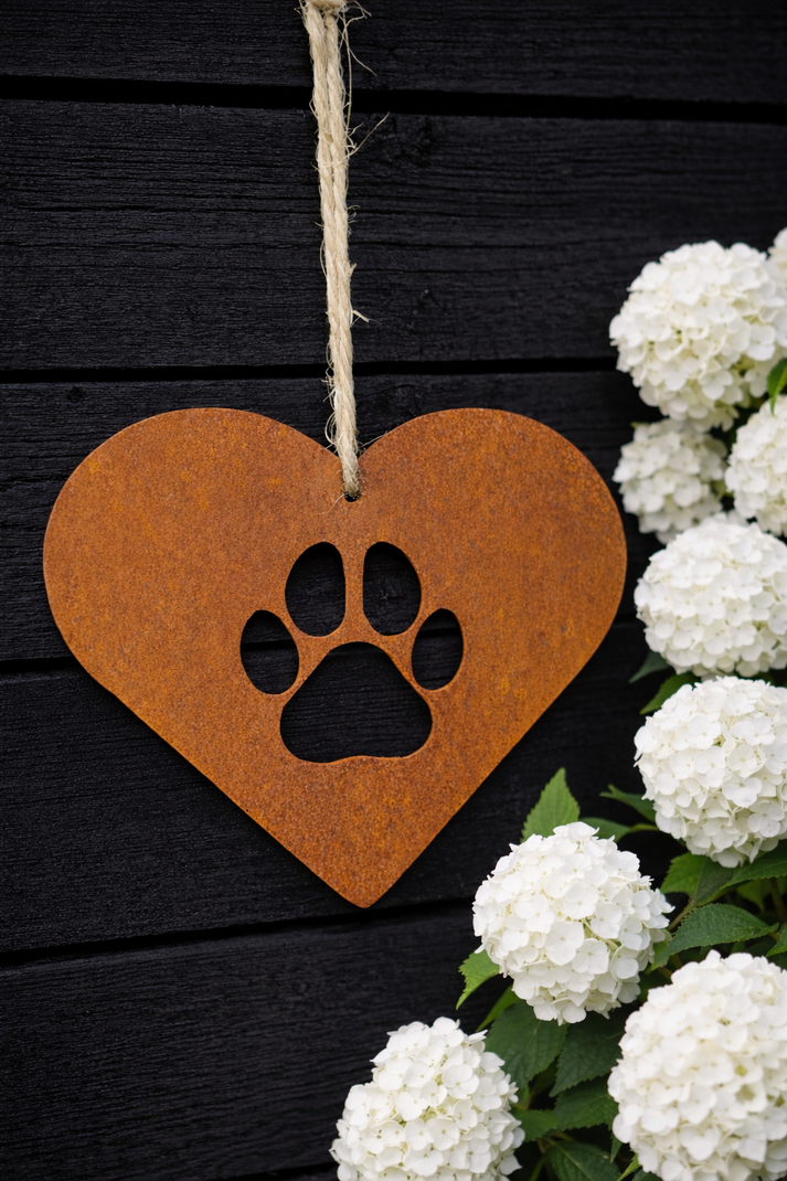Paw Print Hanging Piece – Plazmart NZ